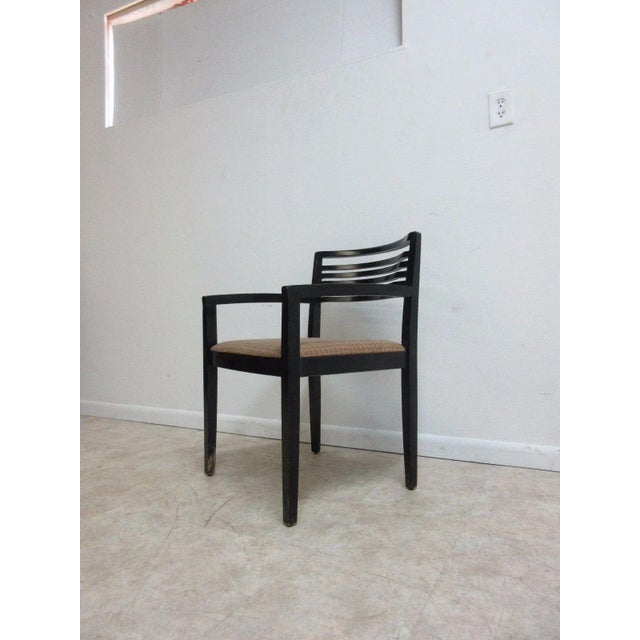 Vintage Knoll Studio Ricchio Office Desk Arm Chair | Chairish