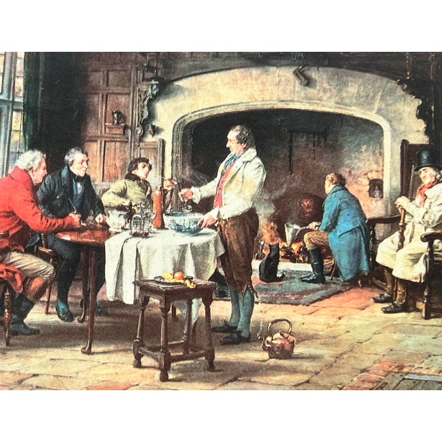 1950s Set of Gentlemen’s Old World Coasters Depicting 18th Century ...