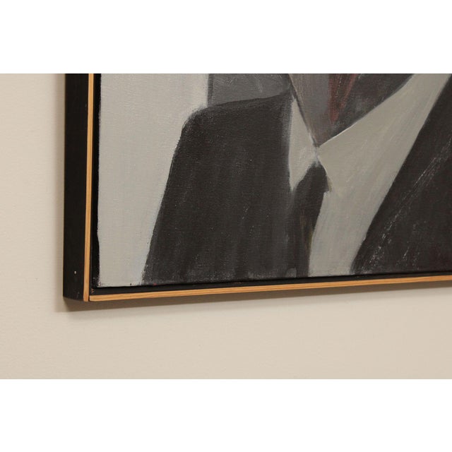 Anne Cooper Dobbins Oil Painting, 'Two Strong Men' | Chairish