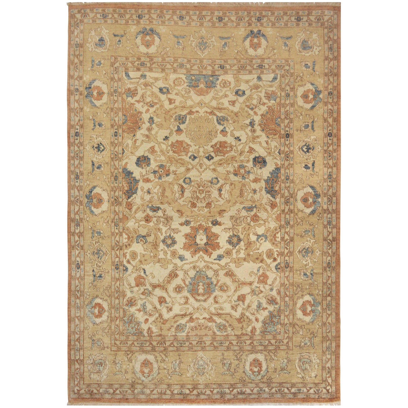 Mansour Handmade Persain Tabriz Rug | Chairish