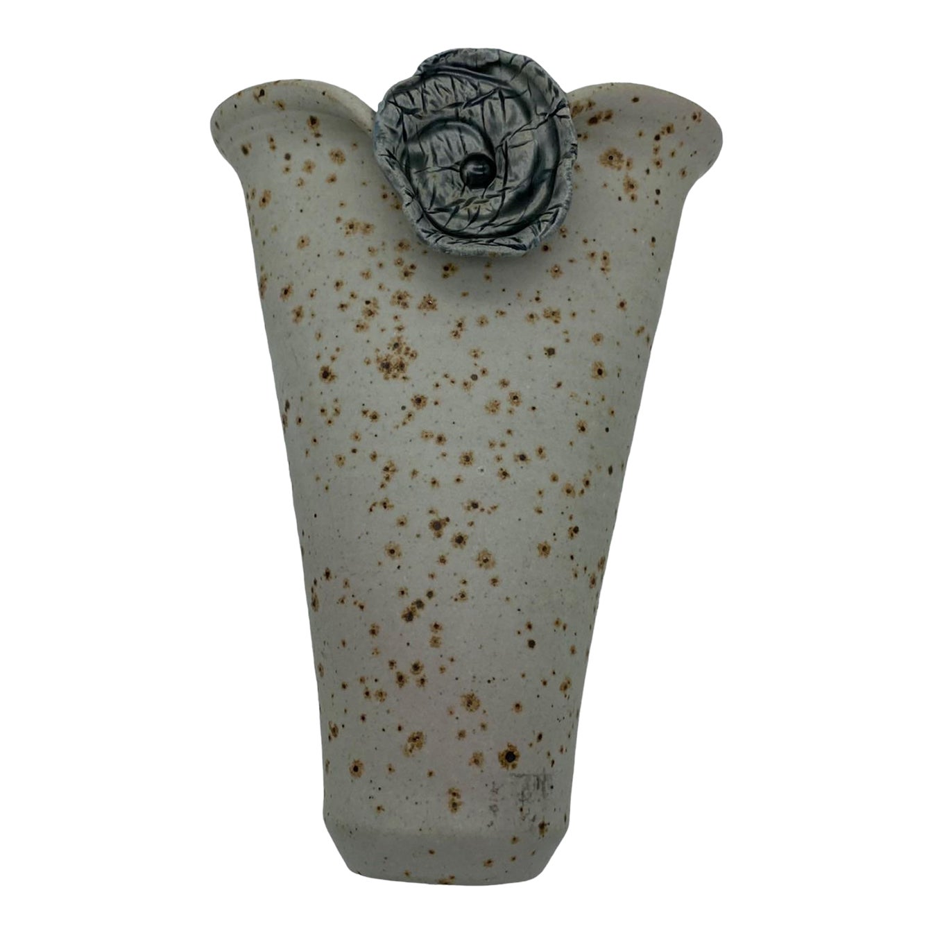 Early 21st Century Studio Pottery Funky Wall Pocket Vase | Chairish