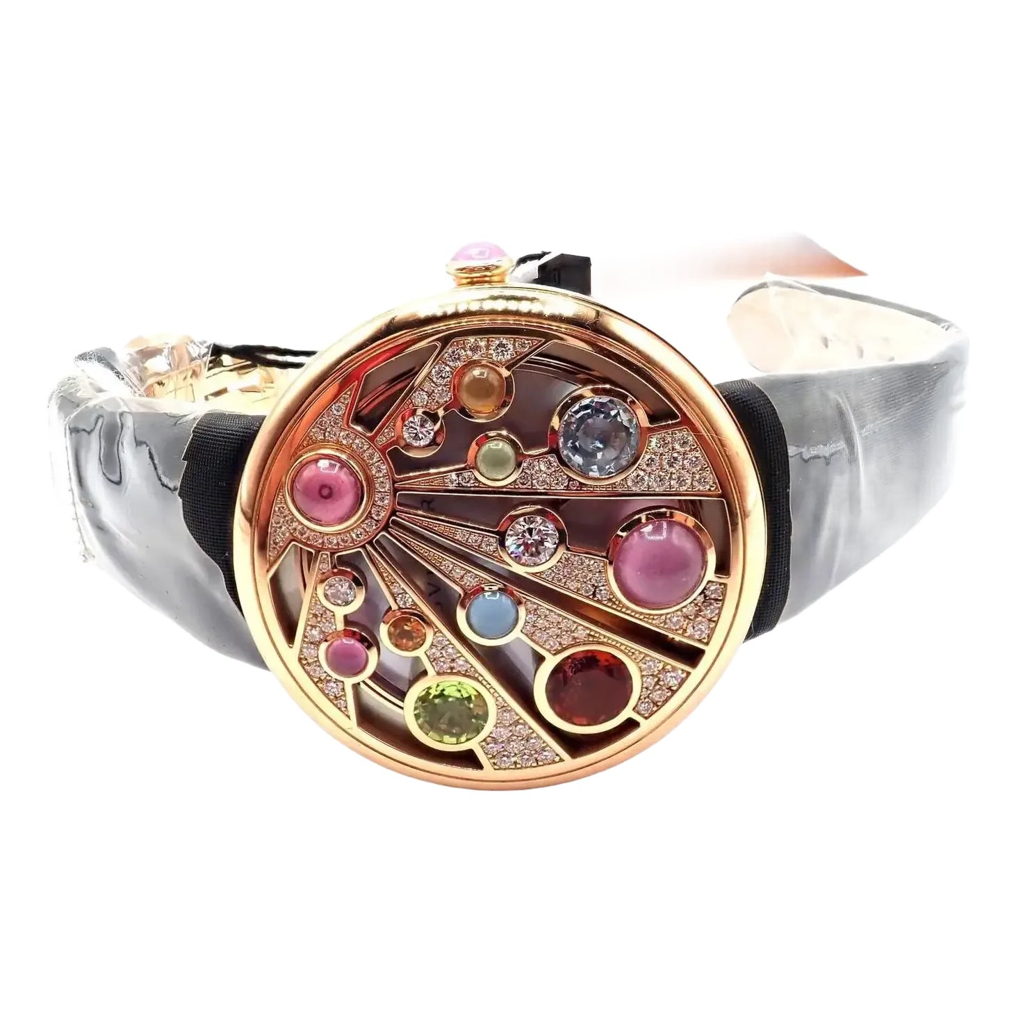 Bulgari Mediterranean Eden Diamond Color Stone Mother of Pearl Rose ...