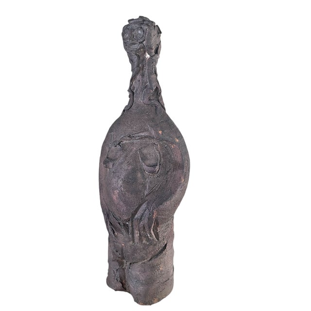 Claude Horan Hawaiian Female Sculpture Signed 14" | Chairish