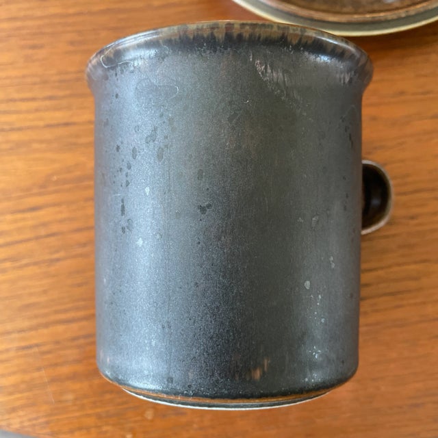 1960s Arabia Ruska Design Coffee Mugs & Saucers Set- 8 Pieces | Chairish