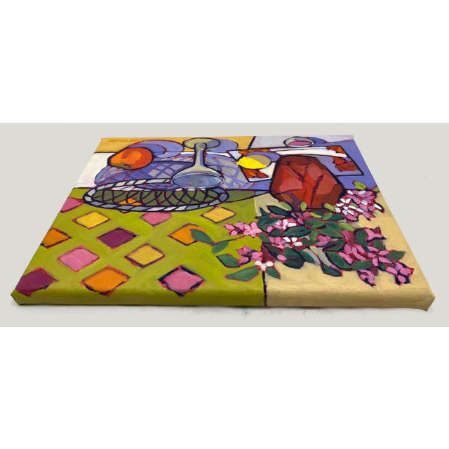 "Transparent Moments" Original Contemporary Fauvist Still Life Painting ...