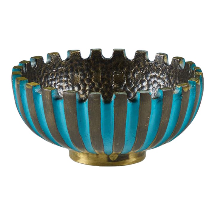 Pal-Bell Cast Bronze Bowl | Chairish
