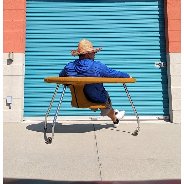 Easy Rider Mobile Desk Chair Attributed to Danny Venlet for Bulo | Chairish