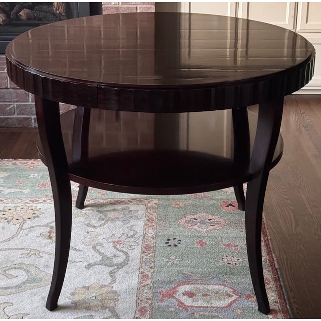 Barbara Barry for Baker Furniture Round Console Table | Chairish