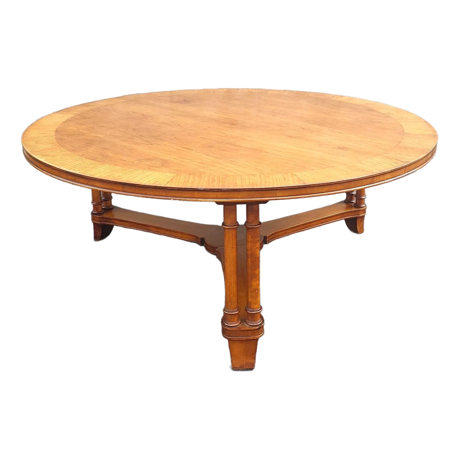 Drexel Heritage Palazzo Round Coffee Table, 1960s | Chairish