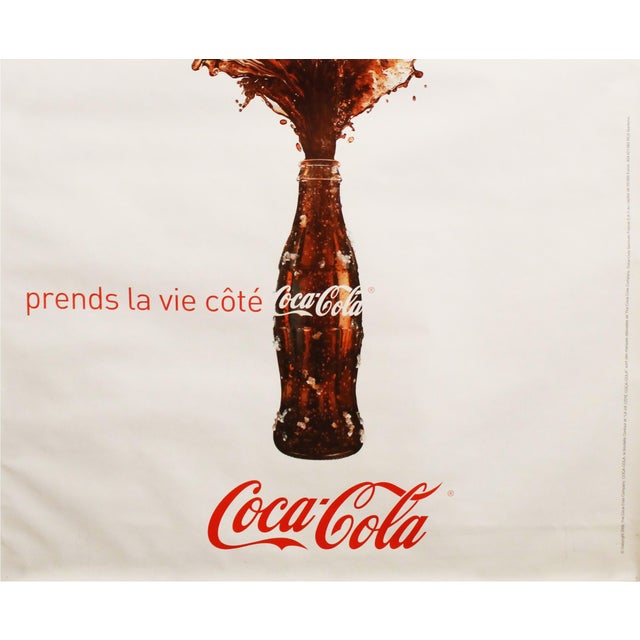 2006 American Drink Advertisement Poster - Prend La Vie Du Côté Coca ...