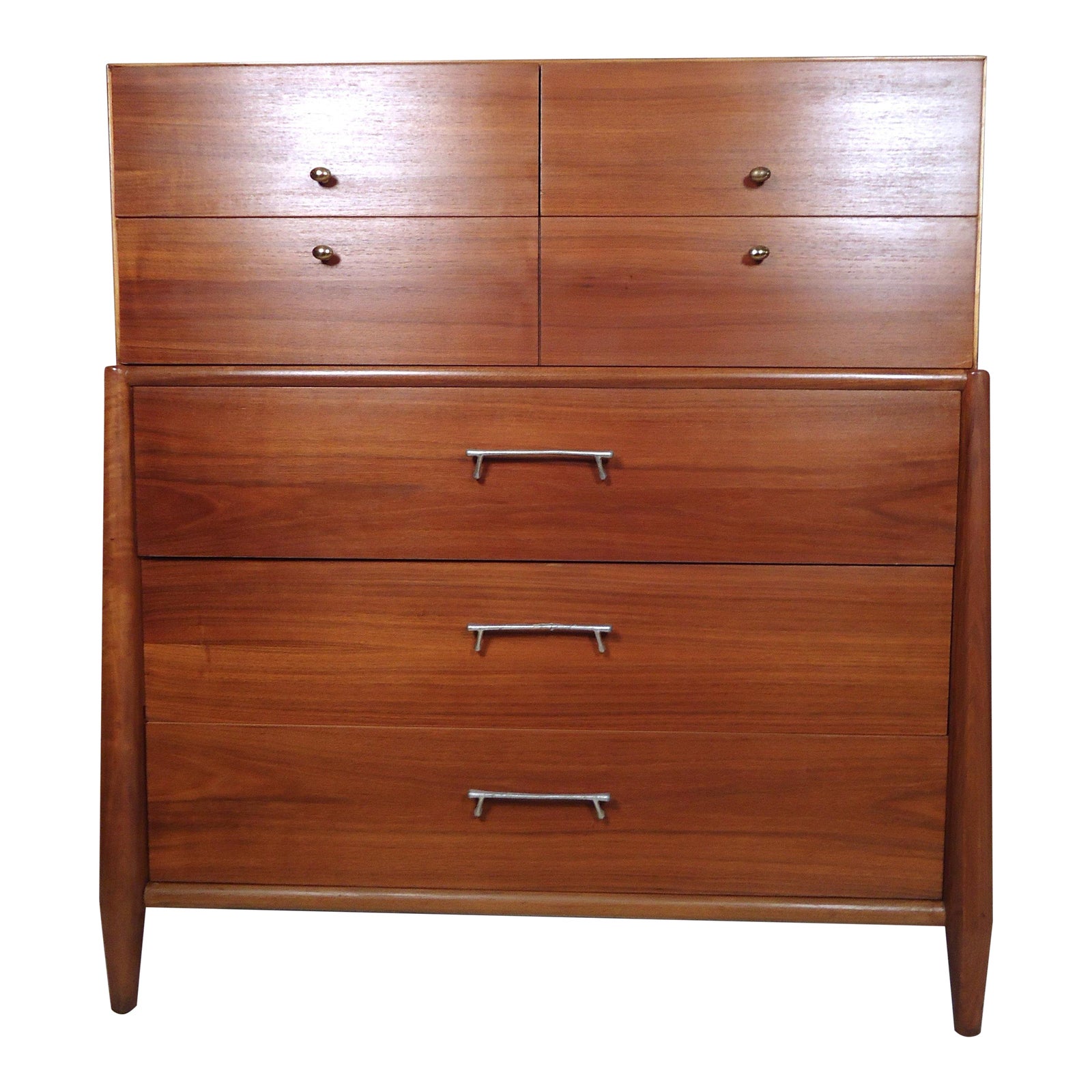 1960s Mid-Century Modern Highboy | Chairish