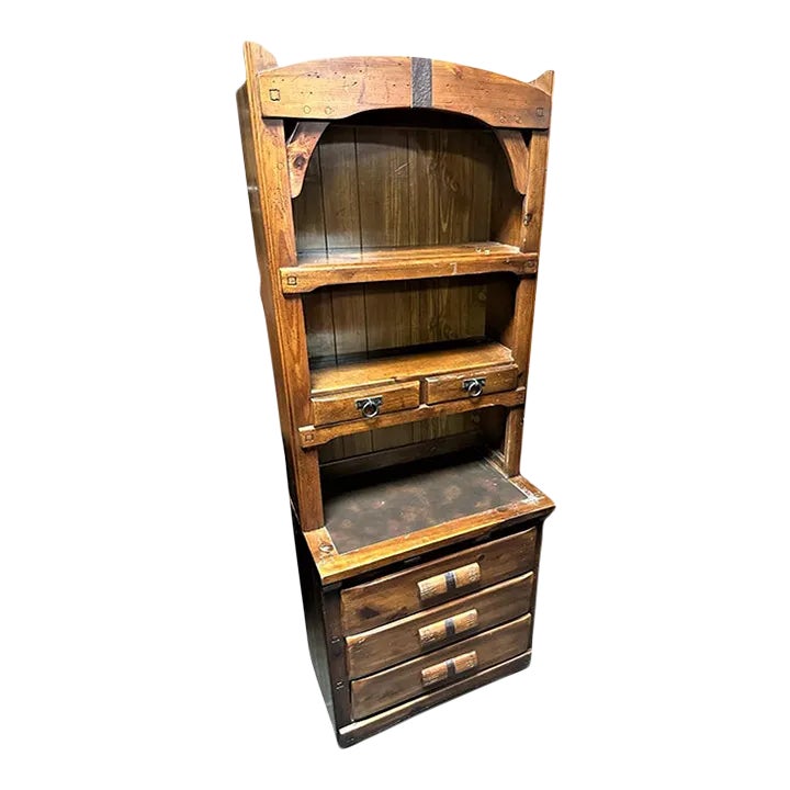 Henry Link Vintage Link Taylor ‘Rawhide’ Series Chest and Hutch - Made ...