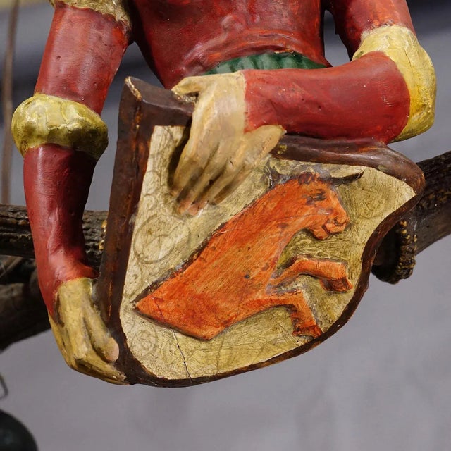 Antique Lusterweibchen of a Medieval Noble Lady Ca. 1880s | Chairish