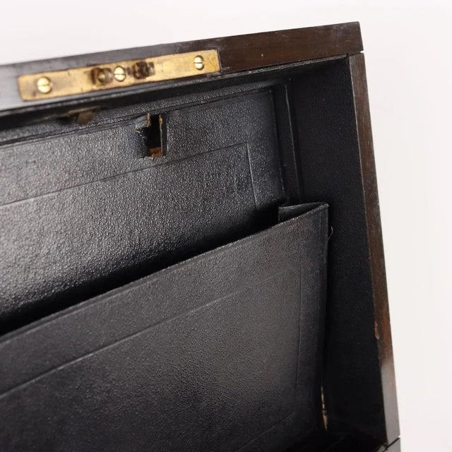 Vintage Lady Box in Brass | Chairish