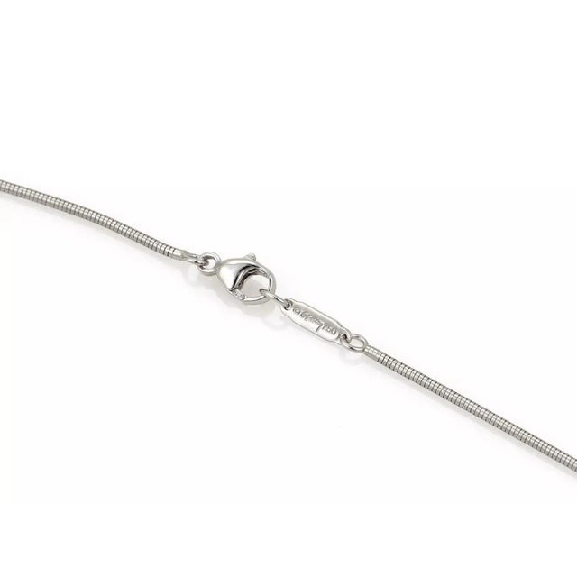 22133 - Tiffany & Co Frank Gehry Equus Diamond 18k White Gold Pendant ...