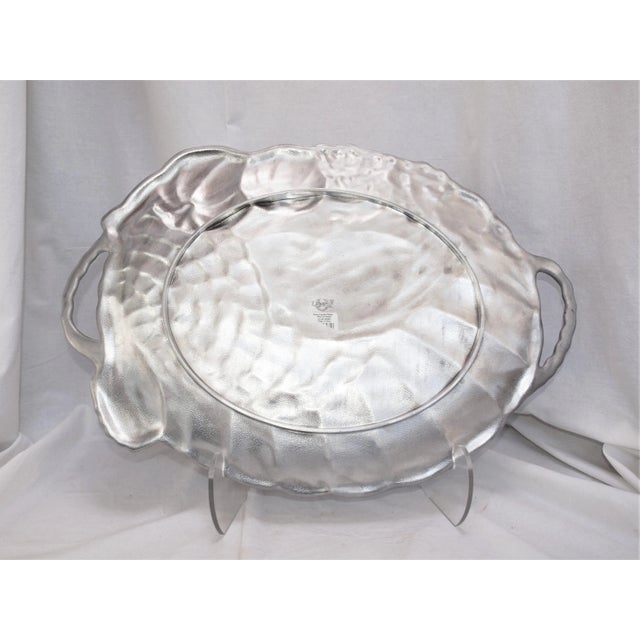 Lenox Aluminum Detailed Turkey Platter | Chairish