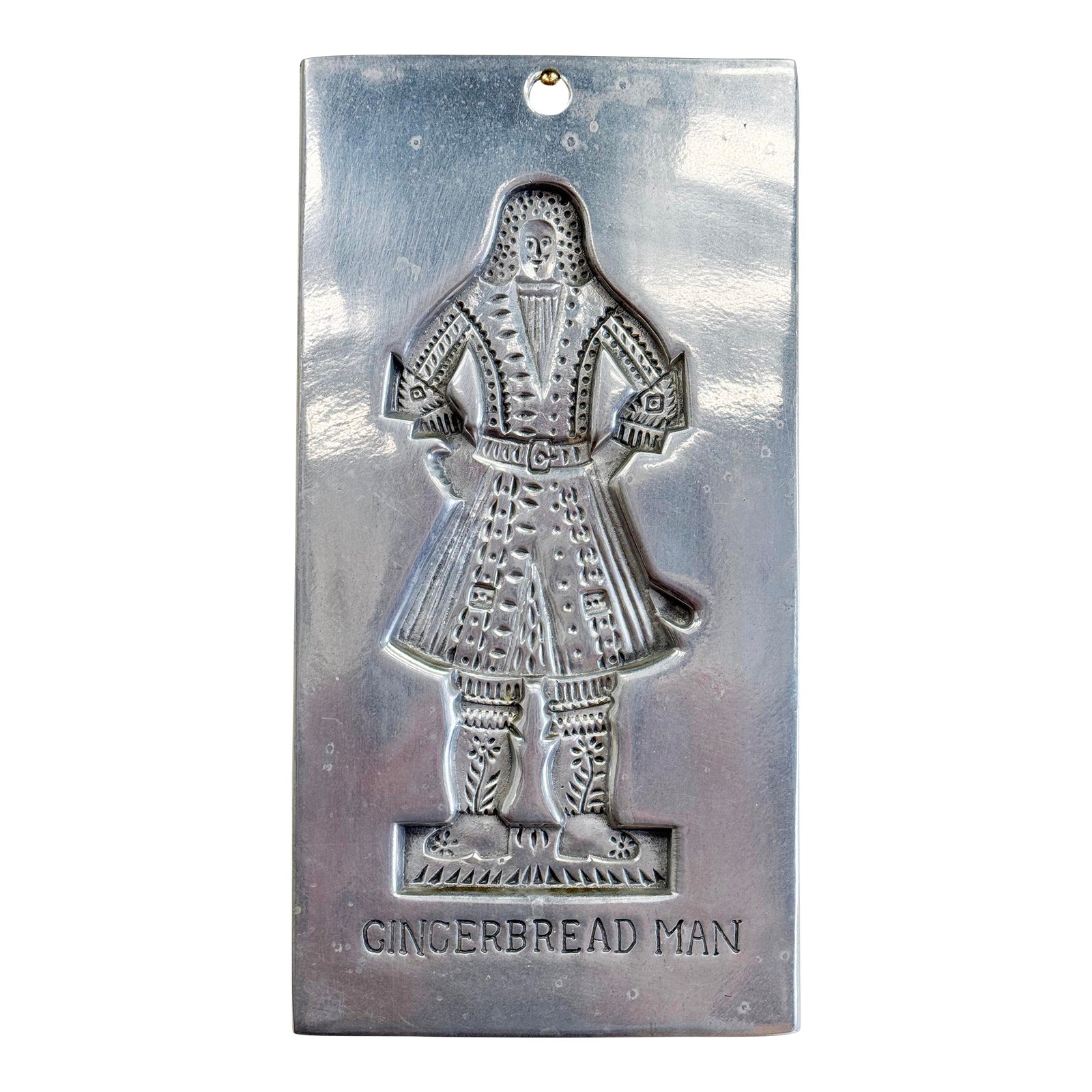 Vintage Virginia Metalcrafters Cast Aluminum Gingerbread Mold | Chairish