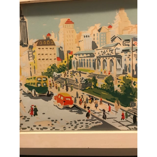 Mid 20th Century Mid-Century Modern Illustration Depicting New York ...