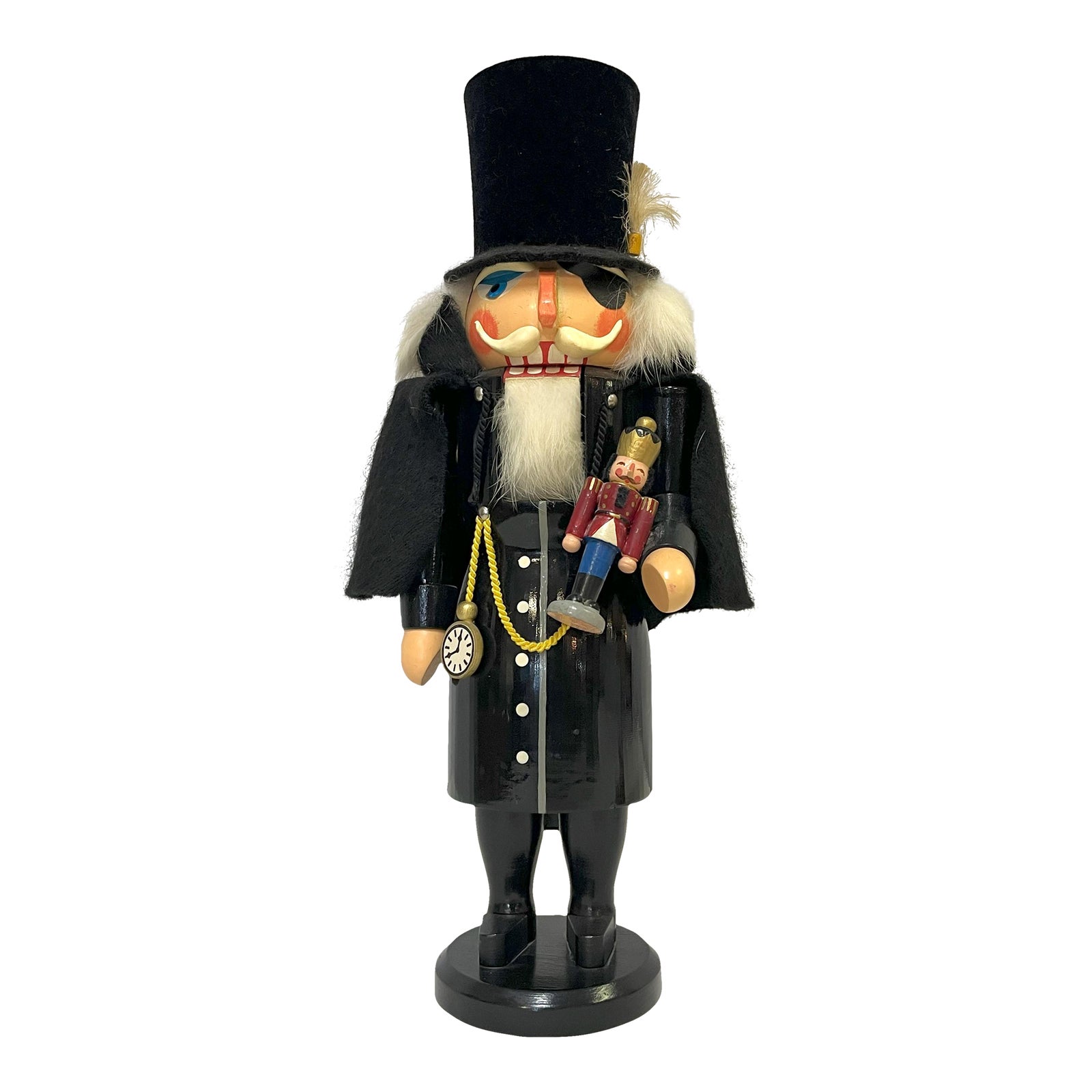 Vintage Collectible German Wooden Nutcracker 'Herr Drosselmeyer ...