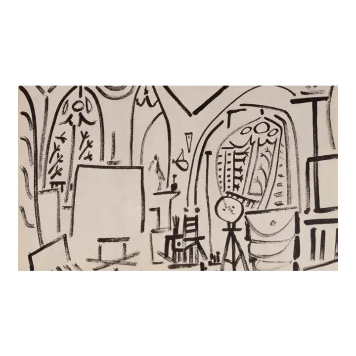 Picasso Sketchbook Carnet De La Californie Lithograph 3 Dated 3/11/1955 ...