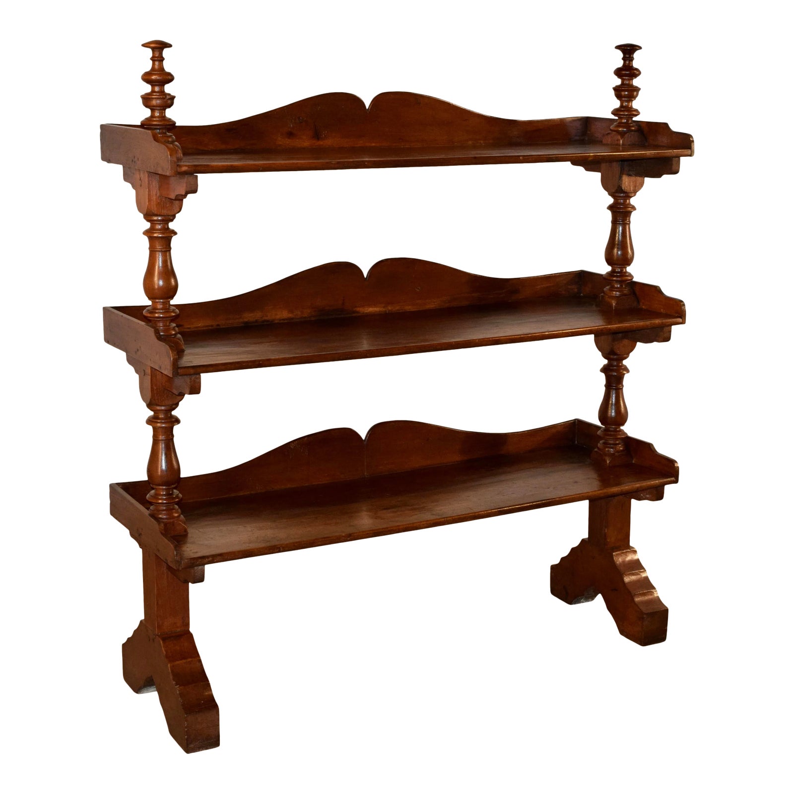 19th-C. British Colonial Shelf | Chairish