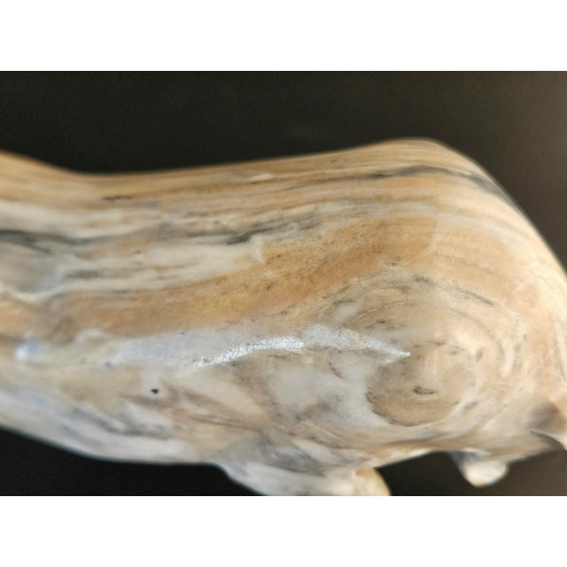 Vintage Mid Century Marbled Elegant Earthy Colors Solid Marble Stone ...
