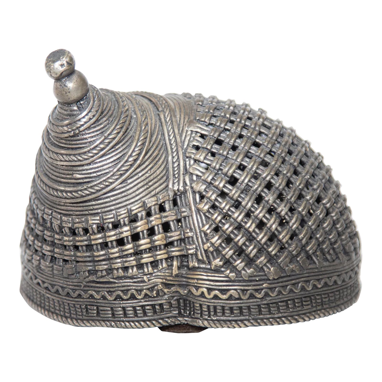 Indian Cast Brass Metal Incense Burner in a Snail Form | Chairish