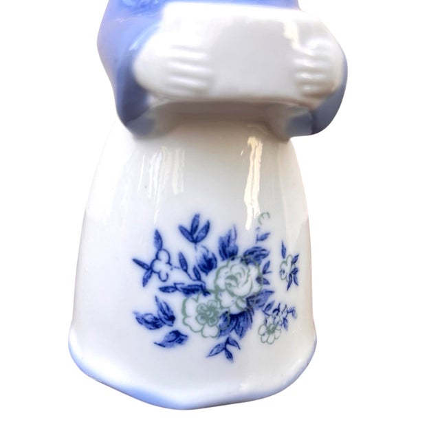 Porcelain Figurine Candlestick Boy, Lilienthal, Germany 1980s. | Chairish