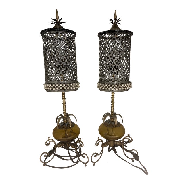 Luna Bella Lamps - Set of 2 | Chairish