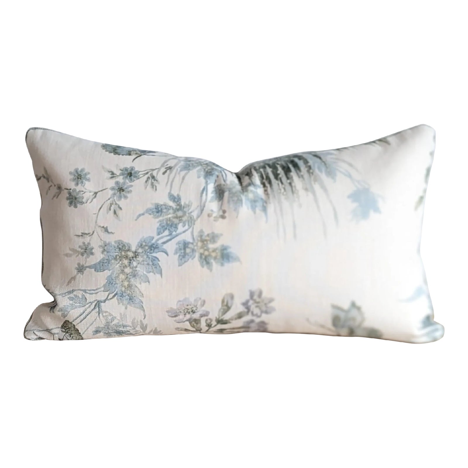 Colefax and Fowler Callista Lumbar Pillow Cover | Chairish