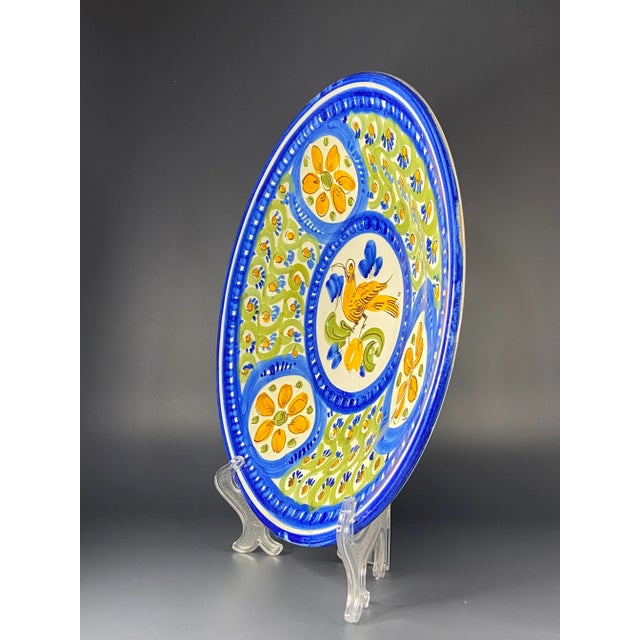 19th Antique Manises Plate - Spanish Ceramics | Chairish