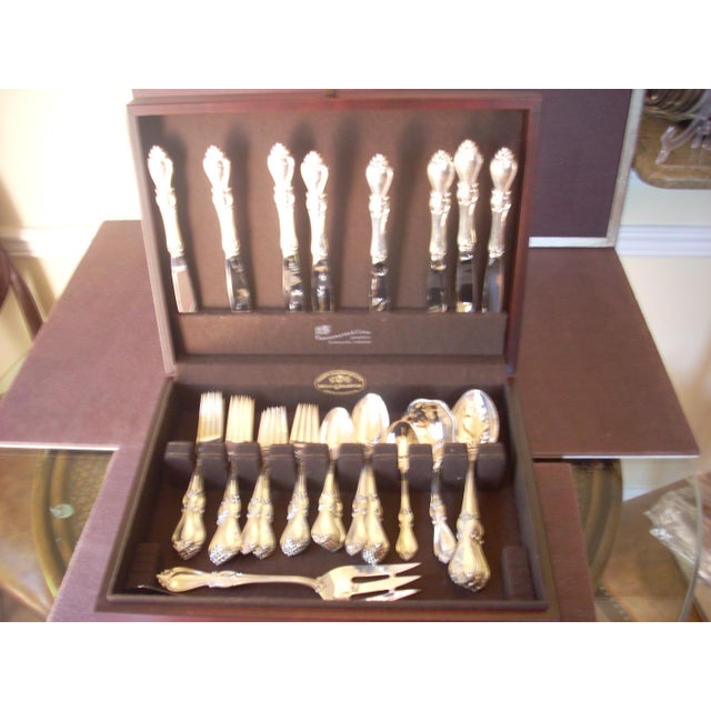 1970s Vintage Towle Sterling Silver Service for 8 Silverware - Set of ...
