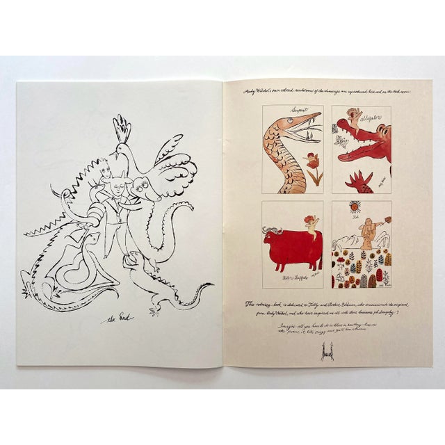 " a Coloring Book : Drawings by Andy Warhol " Vintage 1990 1st Edition ...