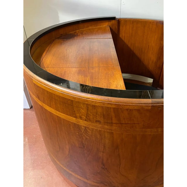 Early 20th Century Rockefeller Center* Circular Reception Desk / Bar ...
