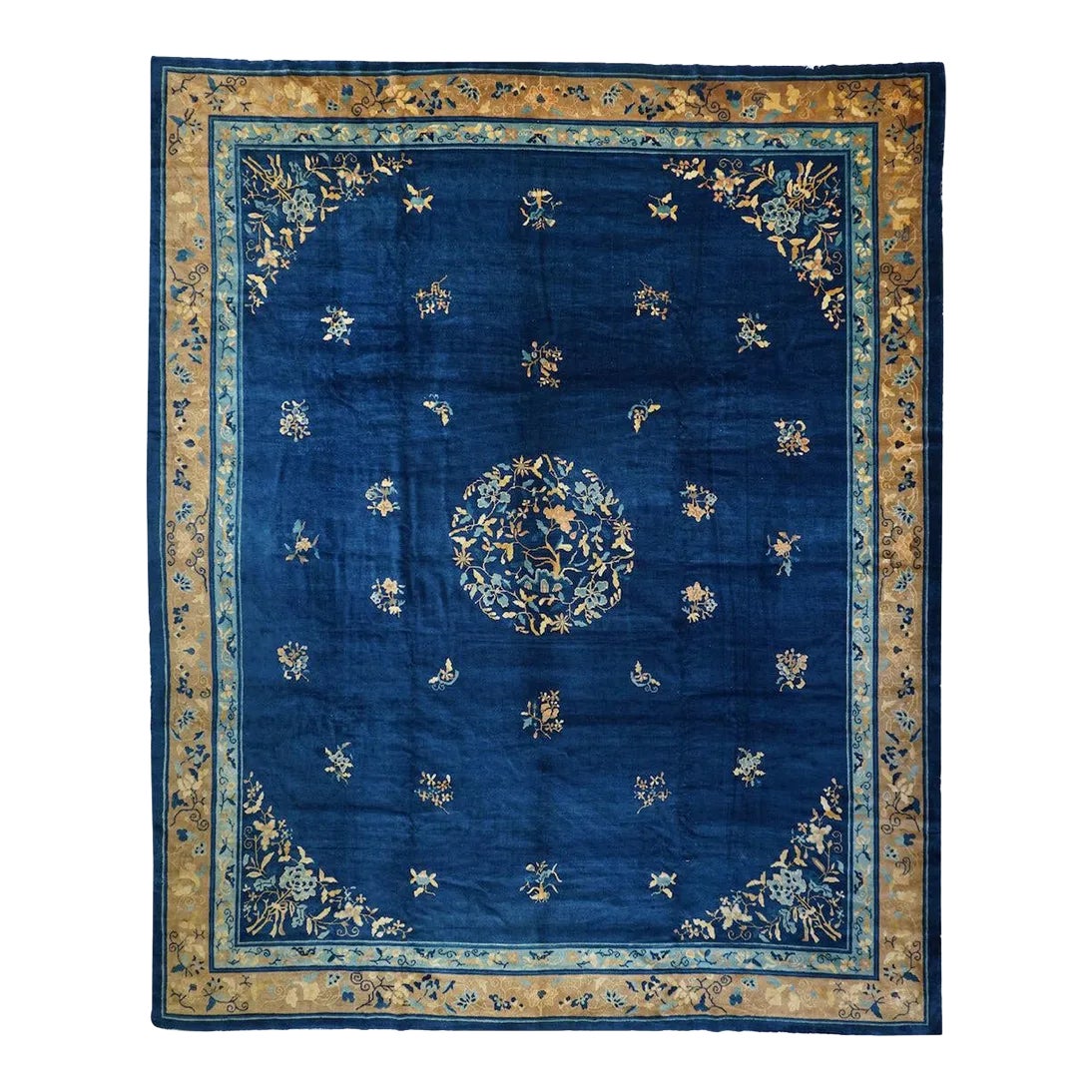 Antique Chinese Rug 9'11'' x 13'3'' | Chairish