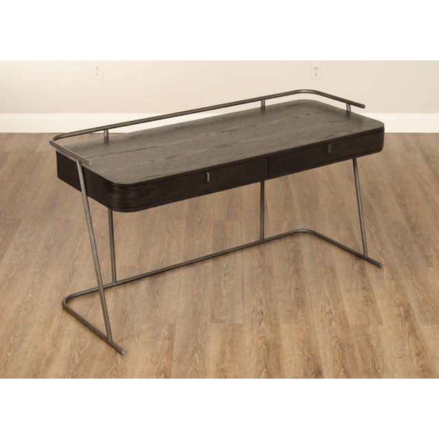 Safavieh Couture Ferrell Modern Industrial Wood And Steel Writing Desk ...