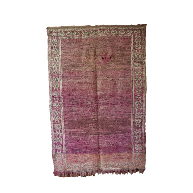 Moroccan Vintage Zayan Rug 6x9 Ft | Chairish