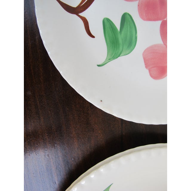 1940s Blue Ridge Southern Potteries Twin Flowers Pattern Luncheon ...