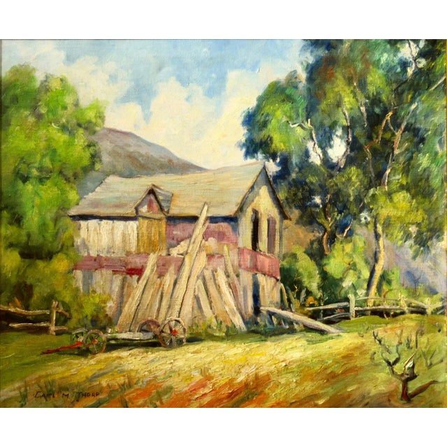 Carl Thorp The Lumberjack House, Santa Cruz, Califoenia, c.1940 | Chairish