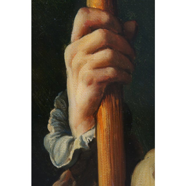 Portrait of Halberdier Cosimo De Medici Soldier Oil Painting After ...