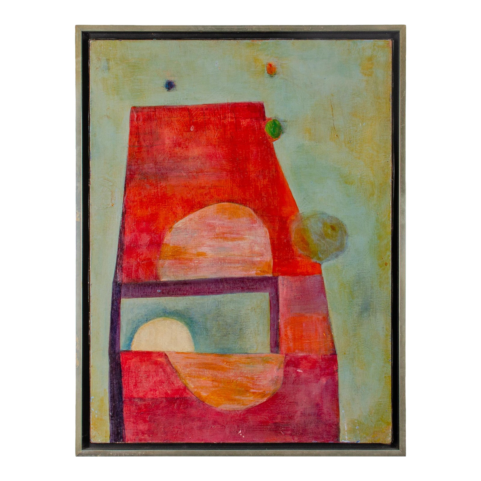 Thomas Stokes Abstract Painting, 1960 | Chairish