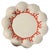 Les Ottomans Saint Jacques Ceramic Shell and Coral Dinner Plate | Chairish