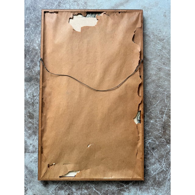 Vintage Chinese Ink Painting on Silk, Framed Figurative Scene | Chairish