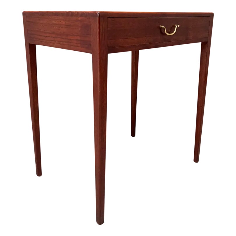 Danish Teak Console with Drawer, 1960s | Chairish