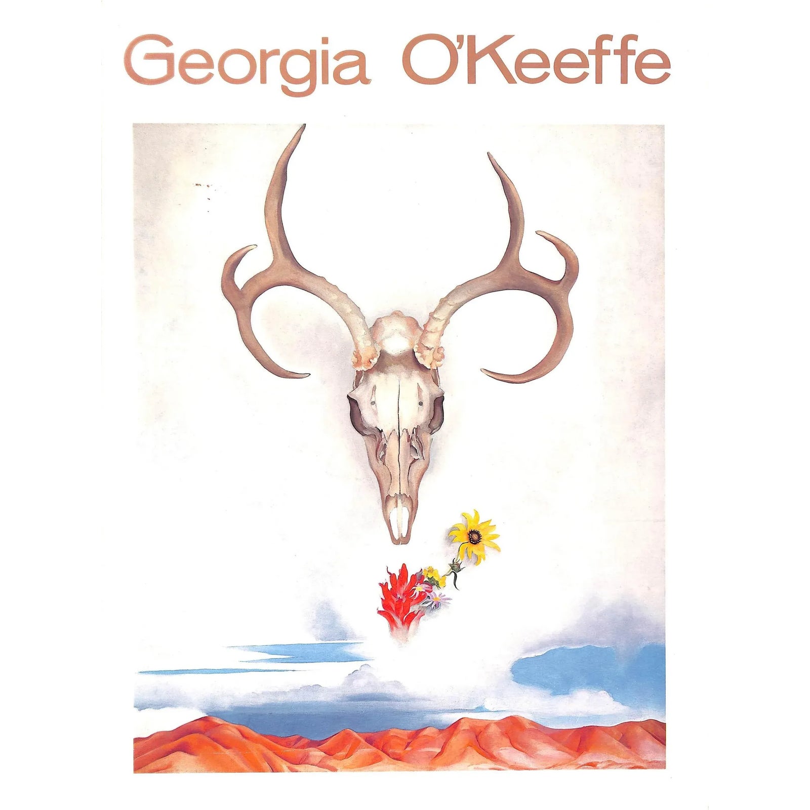 "Georgia O'Keeffe" Book 1976 O'keeffe, Georgia | Chairish