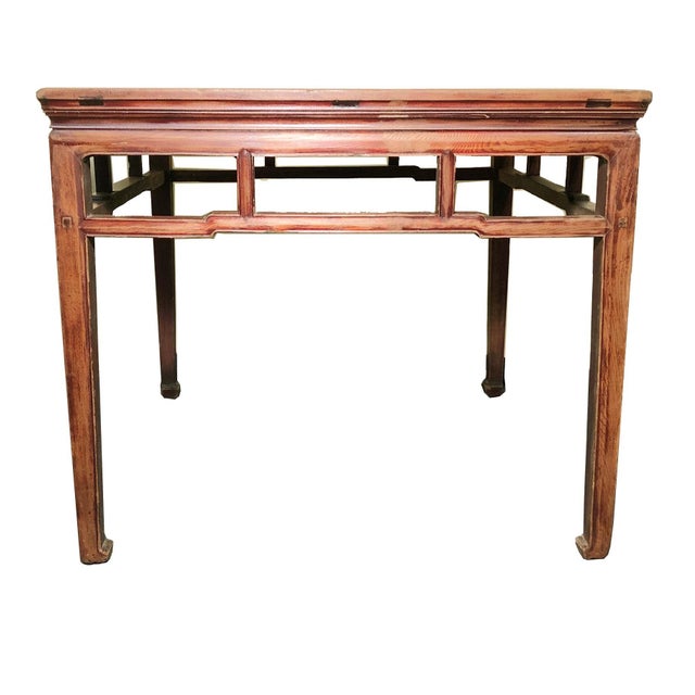 Early 19th Century Antique Ming Square Dining/Game Table | Chairish
