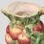 Vintage World Bazaar Majolica Pottery Apples 3d Design Pitcher | Chairish