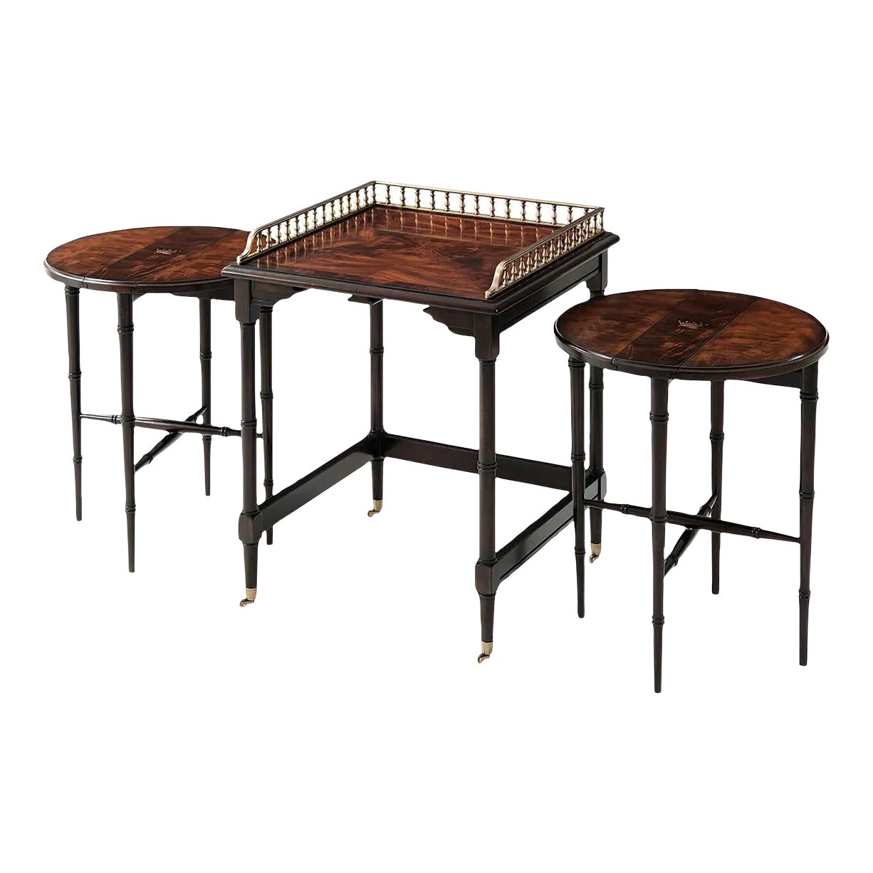 English Set of Side Tables | Chairish