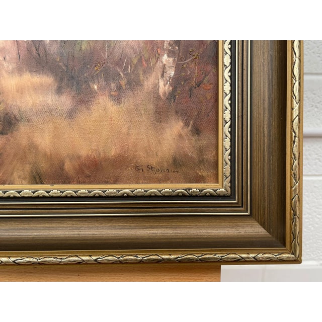 Tom Stephenson, Oil Painting of River Landscape in Ireland Countryside ...