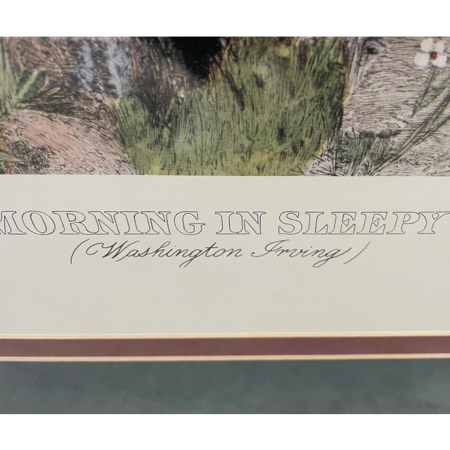 Late 19th Century Traditional Colonial Framed & Matted Artwork - Sunday ...